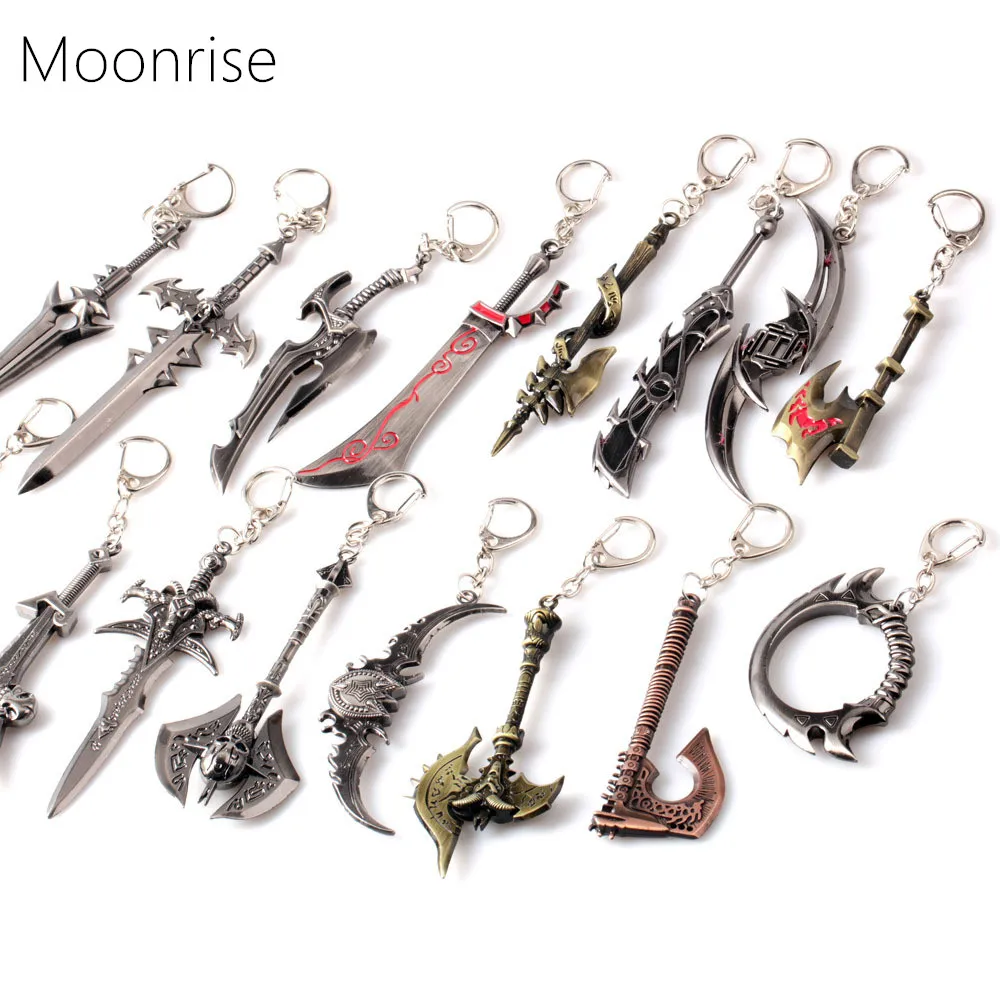 Warglaive of Azzinoth Weapon Pendant Key Chains World of Warcraft ...