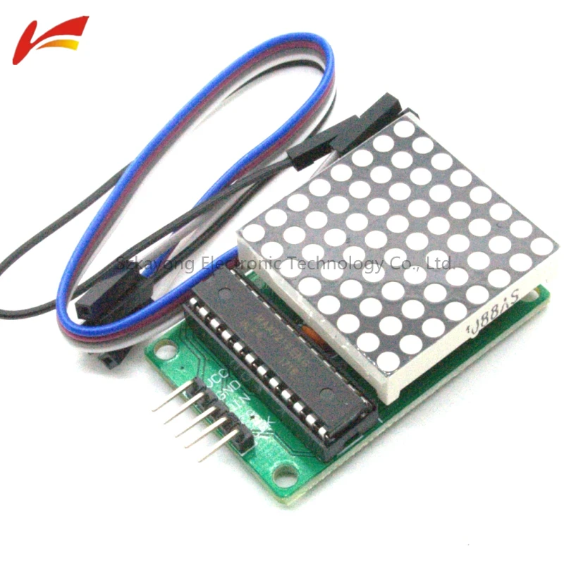 Buy Max7219 Dot Led Matrix Module Mcu Led Display Control Module 5v Interface