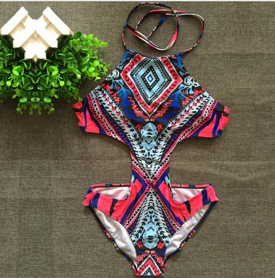 Buy Summer New Women Sexy One Piece Floral Printed