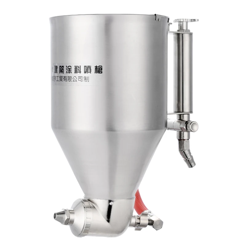 3500ml Air Hopper Spray Gun Paint Texture Drywall Painting Sprayer with ...