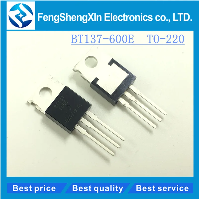 Aliexpress.com : Buy 10pcs/lot BT137 600 BT137 BT137 600E TO220 Triacs ...