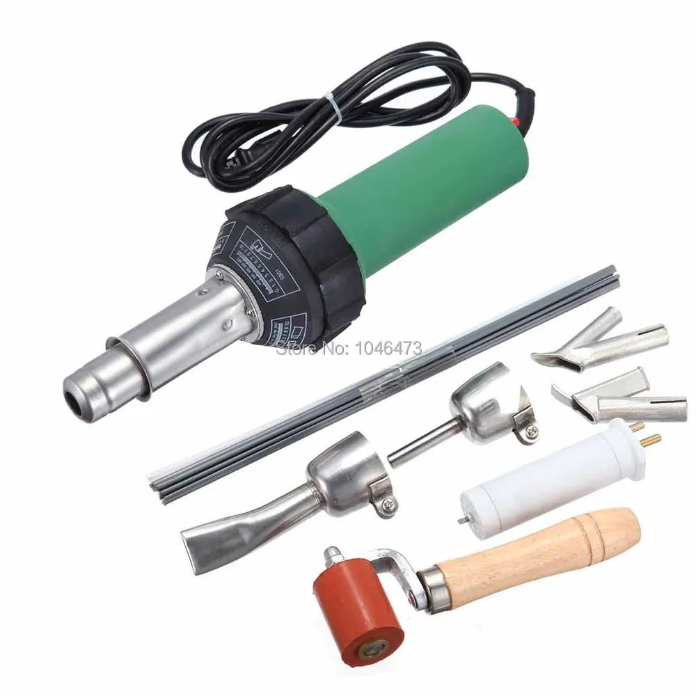 1500w Hot Blast Torch Plastic Welding Gun Welder Pistol Air Welding + 2 ...