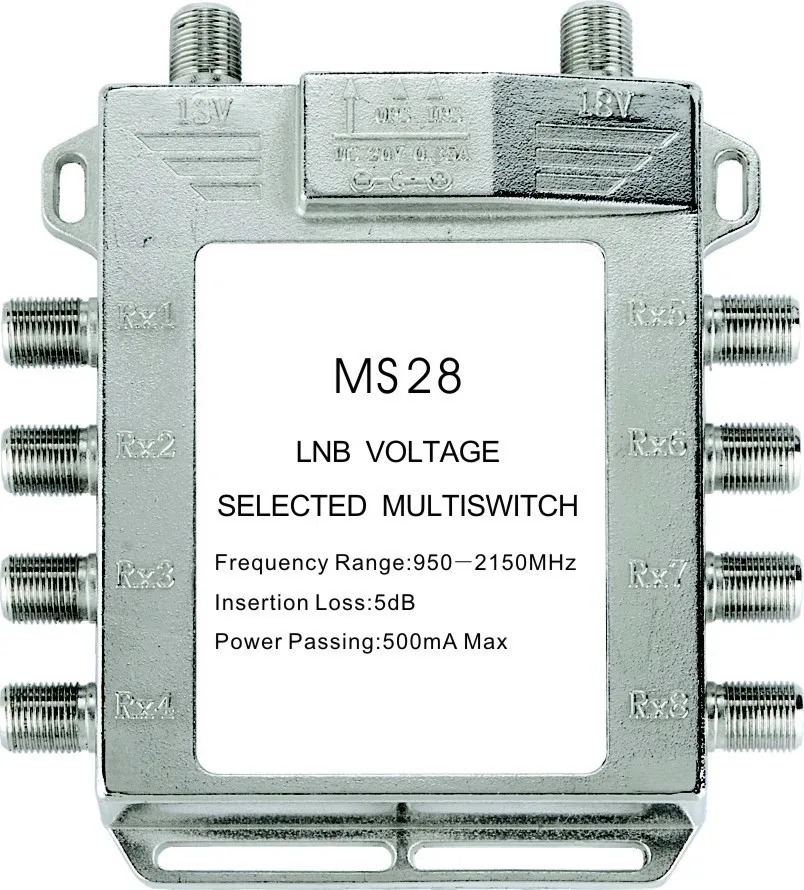 2 In 8 Diseqc Switch Satellite Multiswitch Satellite Antenna Flat Lnb ...