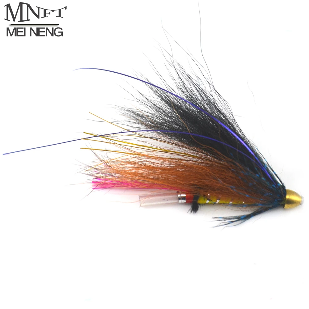 MNFT-4Pcs-Conehead-Tube-Flies-for-Salmon-Trout-And-Steelhead-Streamer ...