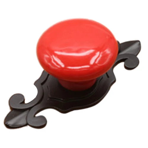 1pcs Ceramic Door Round Handles Kitchen Cabinet Knobs Cupboard Wardrobe ...