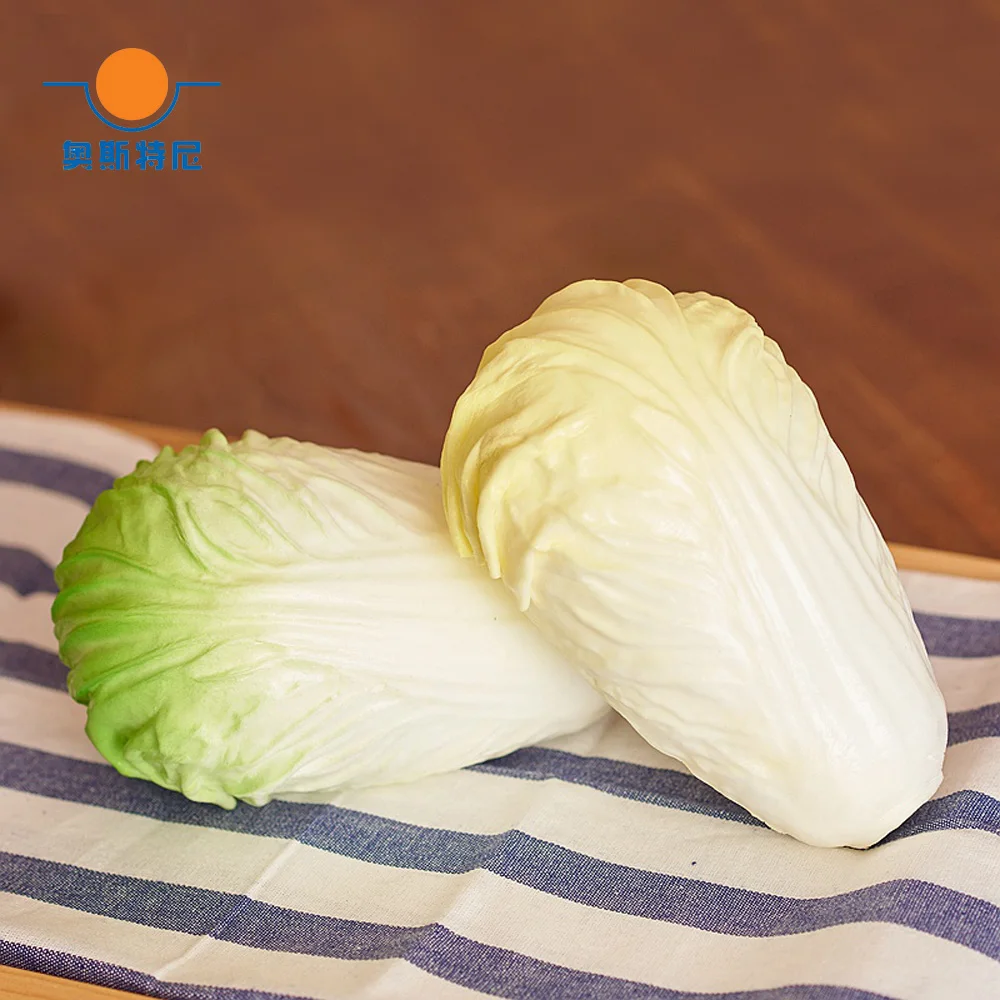 Alta imitação falso artificial bebê repolho chinês & plástico falso ...