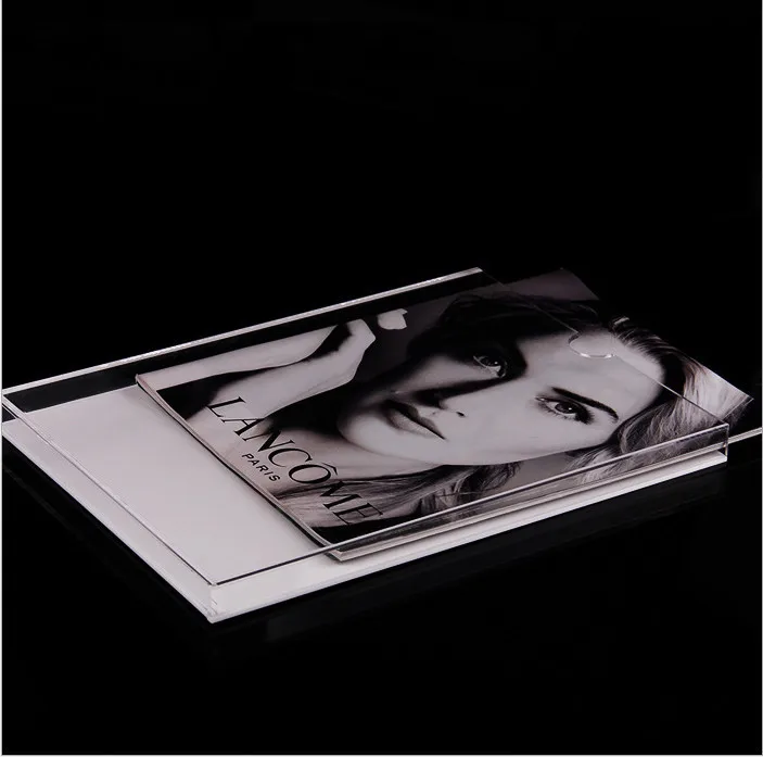 A4 Thick Transparent Plexiglass, Acrylic Insert Tray, Inserted Card ...