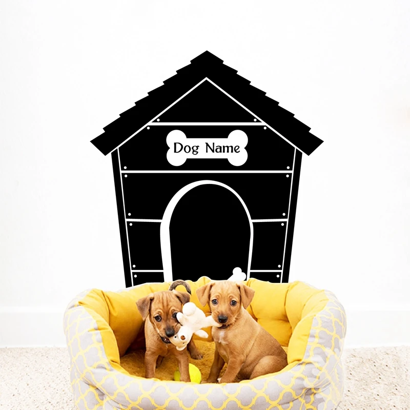 Wall Décor Wall Decals & Murals Home & Living Dog name decal Custom dog ...