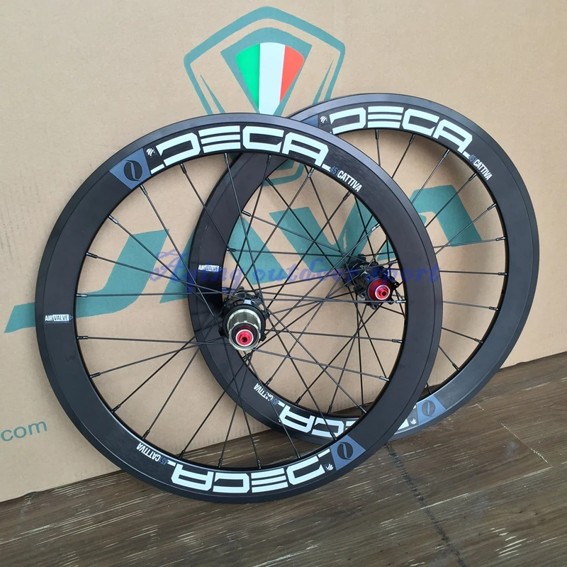 JAVA 451 20' 1 1/8' Aluminum Mini Velo Wheelset Wheels Alloy Rim ...