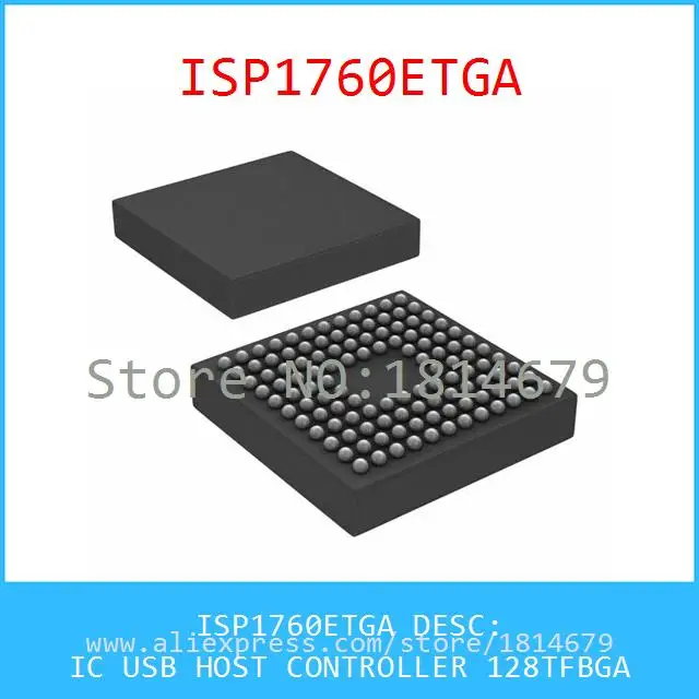 1PCS/lot ISP1760ETGA IC USB HOST CONTROLLER 128TFBGA 1760 ISP1760|usb ...
