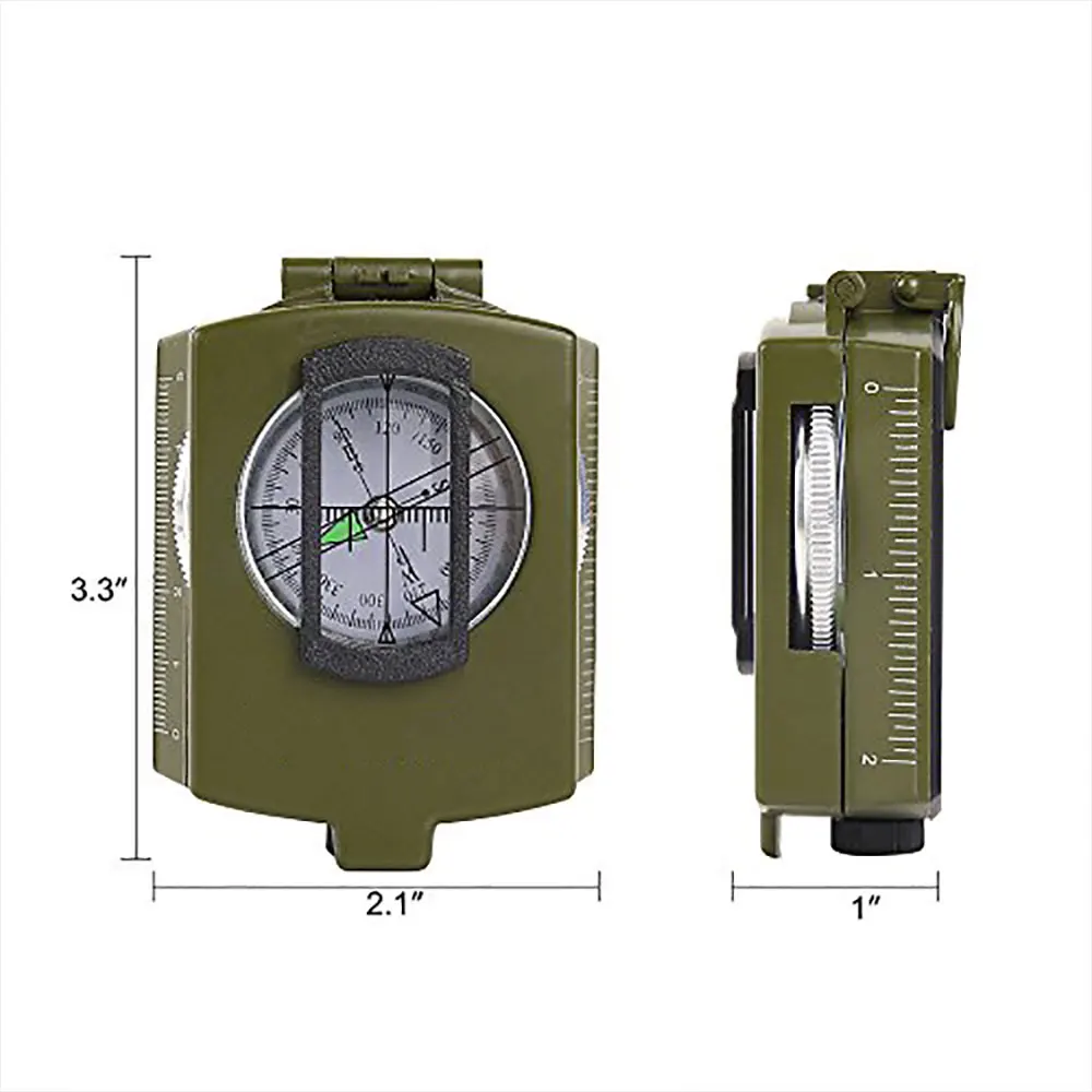Профессиональный военный геологический компас Туристический навигатор ...