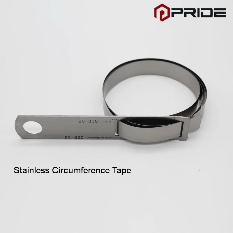 Stainless Precision Circumference Tape 20-300mm diameter Measuring Tools