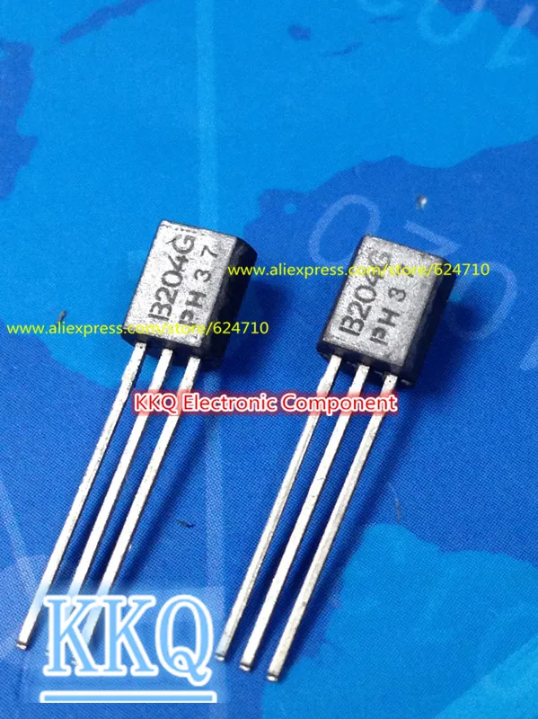 100PCS BB204 BB204G TO 92 Original VHF variable capacitance double ...
