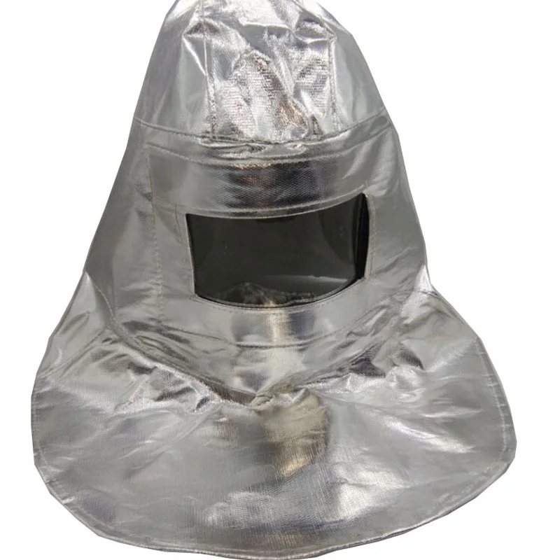 Fire Hood High Temperature Helmet Aluminum Foil Proximity Helmet ...
