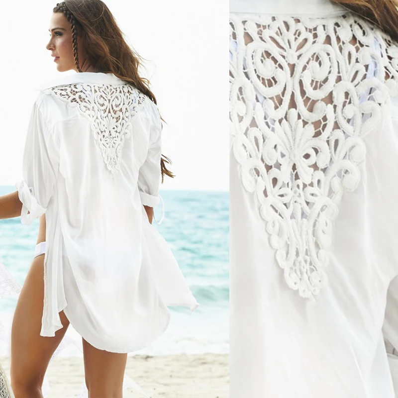 Tooou Swimwear Bikini Beach Cover Up Women Crochet Swimsuit Cover Up