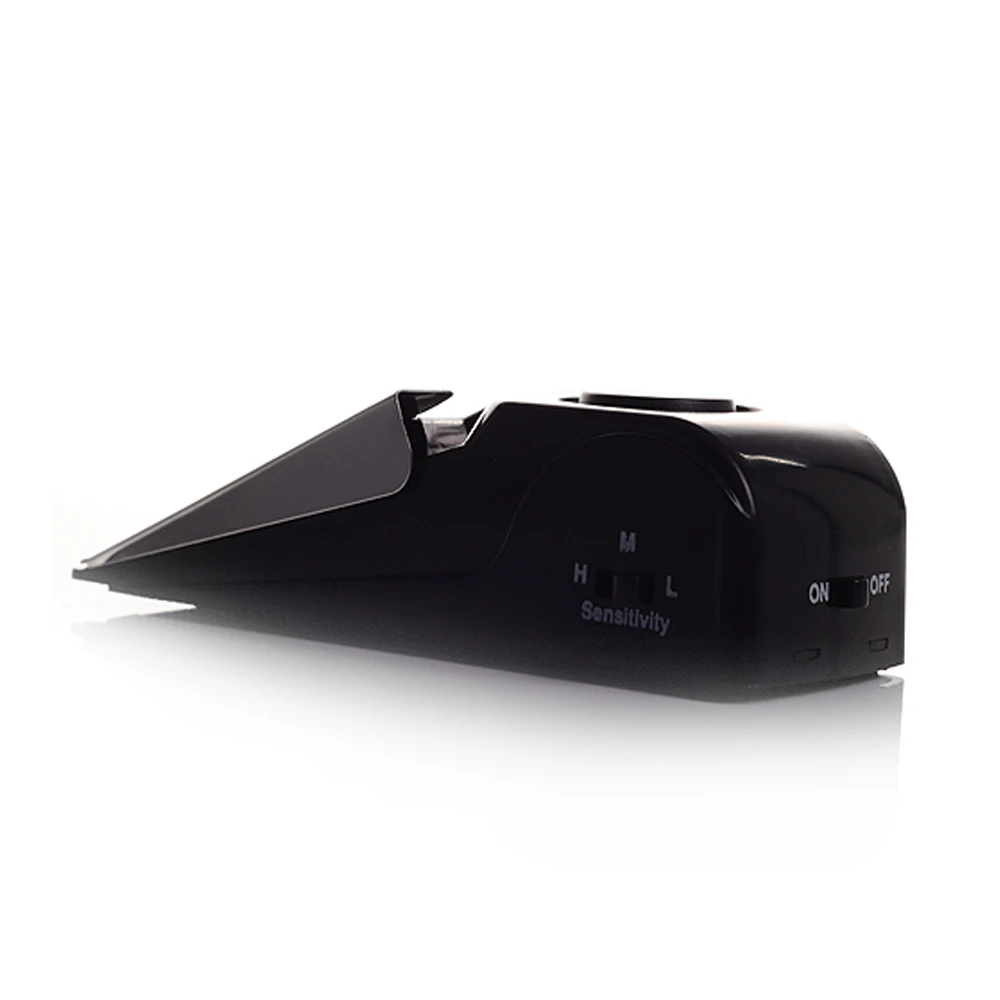 Wedge Shaped 120 dB Security Home Door Stop Stopper Alarm Block ...