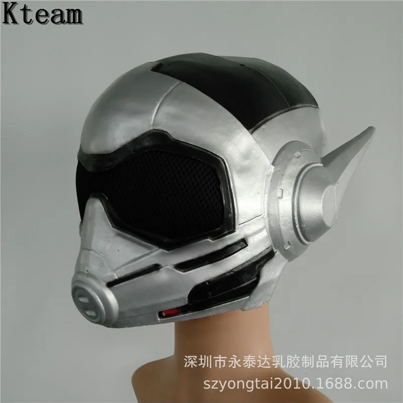 Hot Movie Antman 2 Antman And The Wasp Helmet Mask Halloween Latex ...