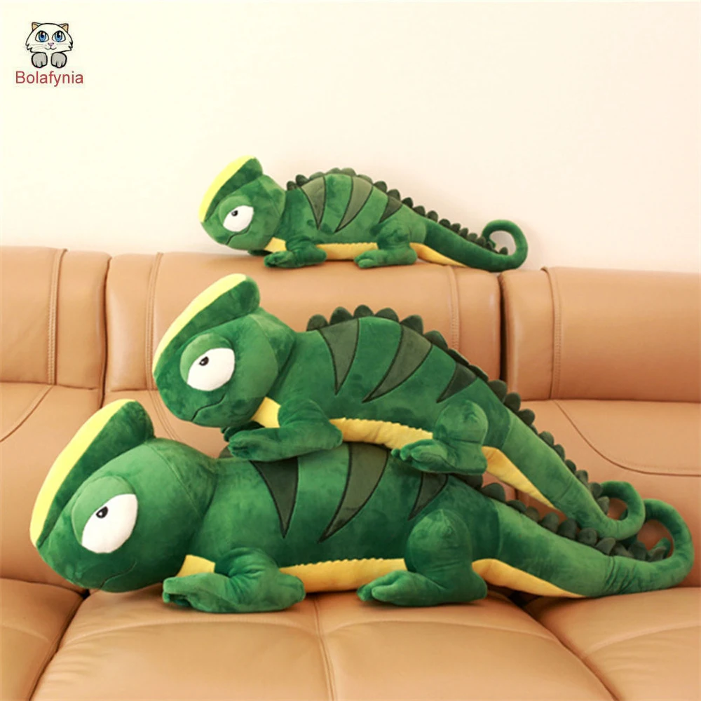 BOLAFYNIA Children Plush Stuffed Toy chameleon Baby Kids plush Toy for ...