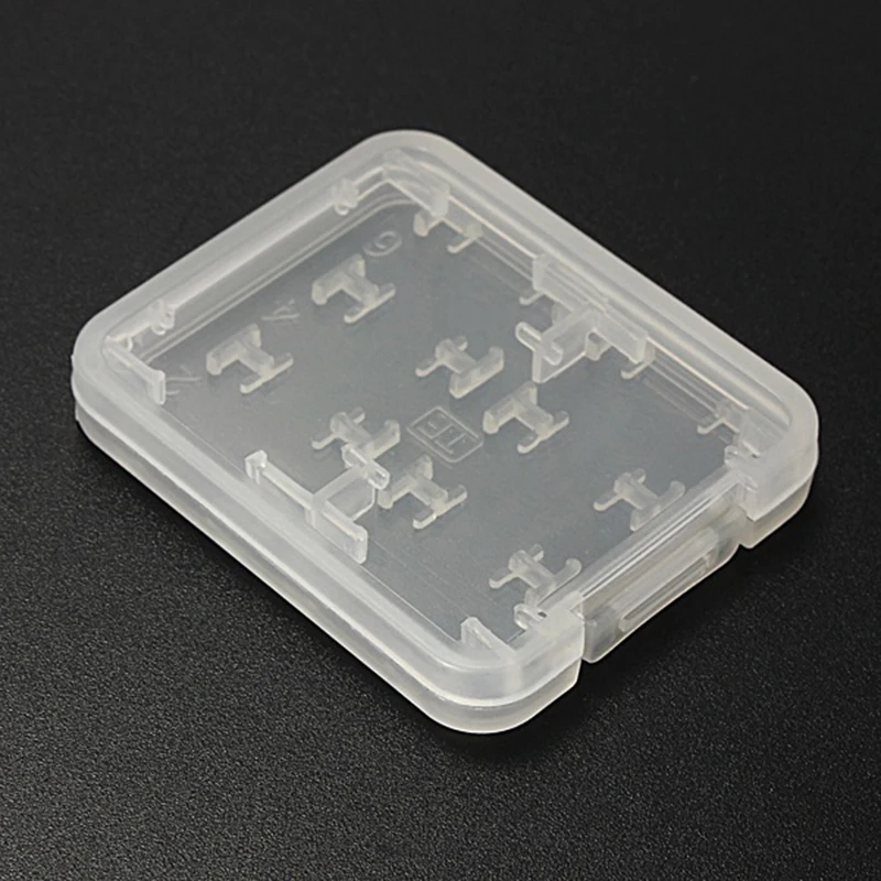 8 In 1 Plastic Micro Sd Sdhc Tf Ms Memory Card Storage Case Box