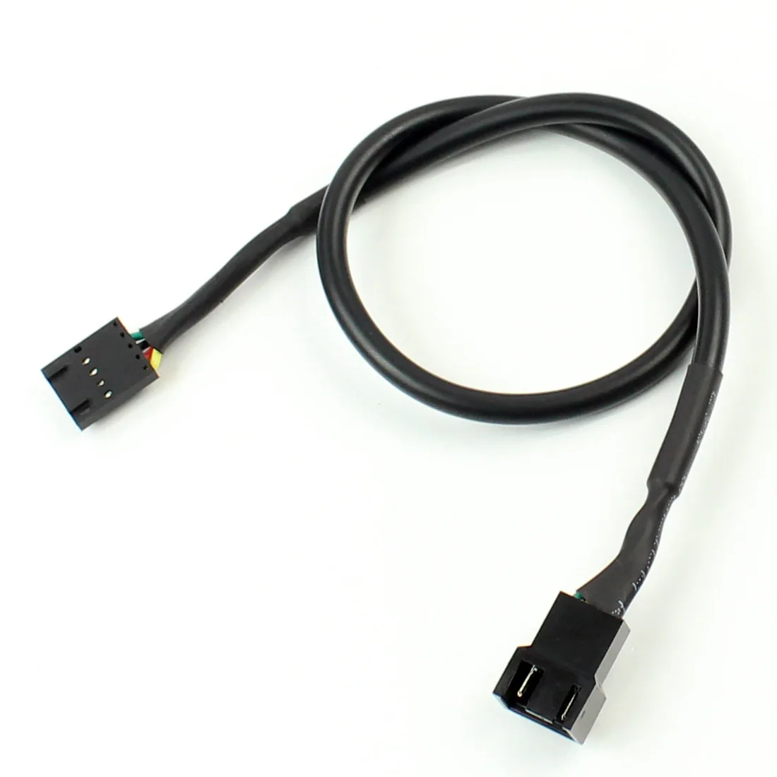 40cm-5Pin-to-4Pin-Fan-Connector-Adapter-Converter-Extension-Cable-Wire ...