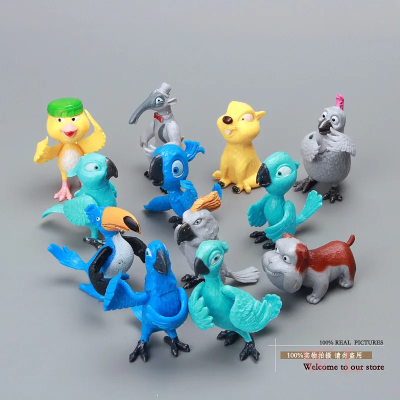 (12Pcs/Lot) Hotsale Rio 2 Movie Cartoon Toy Doll Baby Toy Soft High ...