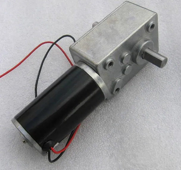 DC-12V-80rpm-motor-double-shaft-output-worm-gear-motor-Micro-motor-with ...
