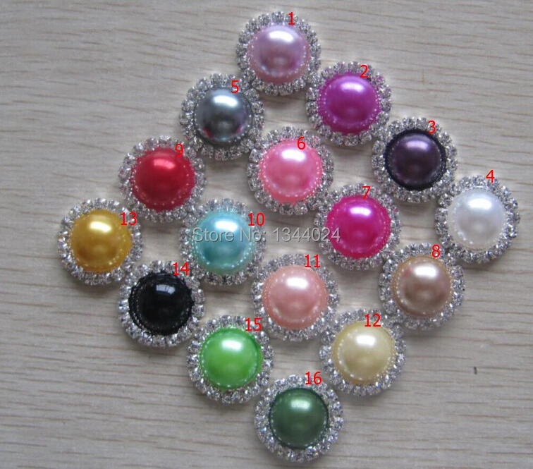 Cheapest Price Wholesale 100 Pieces 21mm High Quality Flat Back Round ...