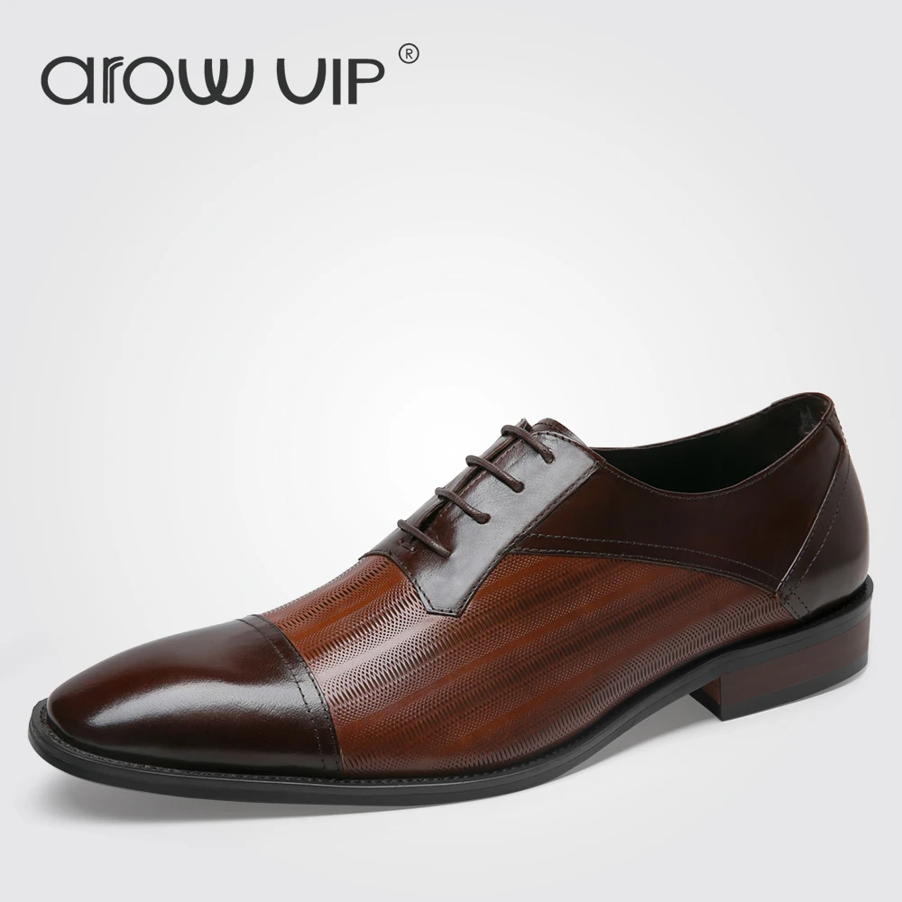 arow VIP Brand New Arrive Leather Oxfords Shoes For Men, Genuine ...