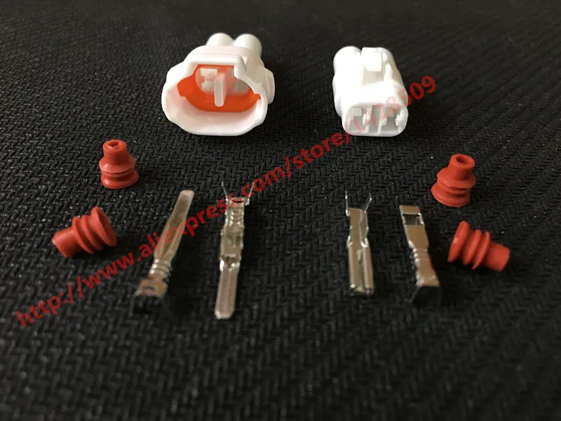 10 Set Sumitomo Mt090 2 Pin Female Male White Auto Connector Waterproof ...