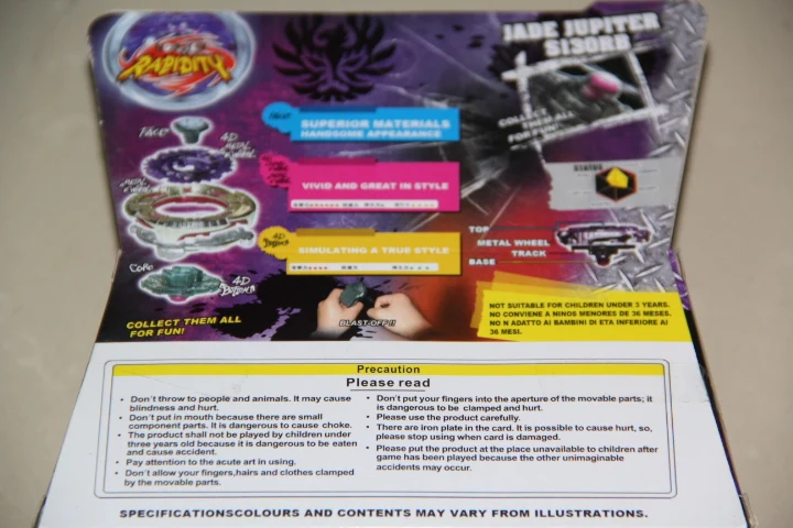 Beyblade Metal Fury Jade Jupiter Hasbro