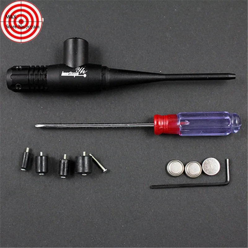 Hunting Red Dot Laser Bore Sighter Laser Zeroing Sight Scope 0.22 0.50 ...