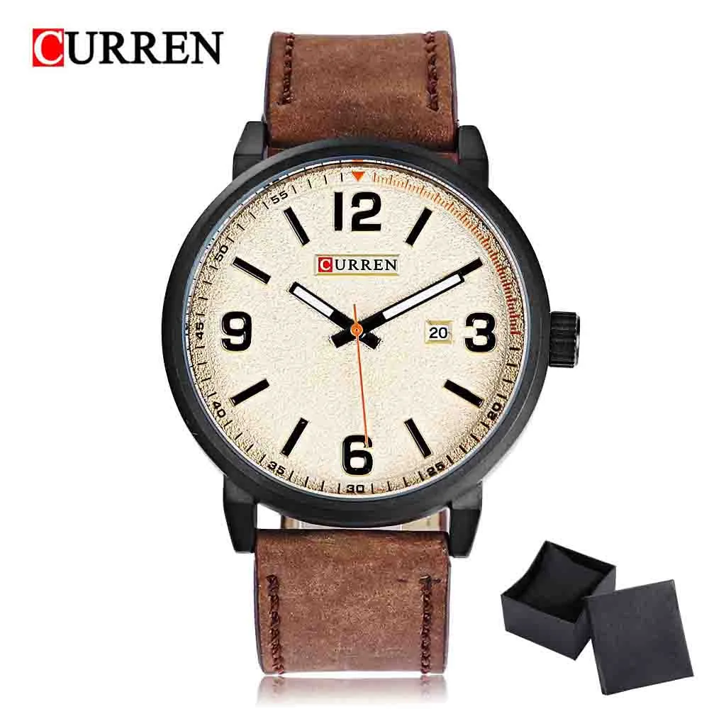 2019 reloj deportivo Curren para hombre, relojes de cuarzo, reloj de ...