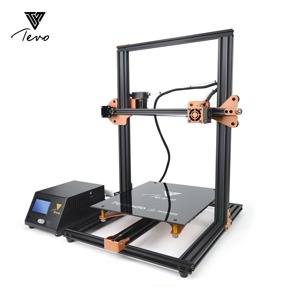 Tevo Tornado 95% Assembled Aluminium Extrusion 3d Printer High Printing ...