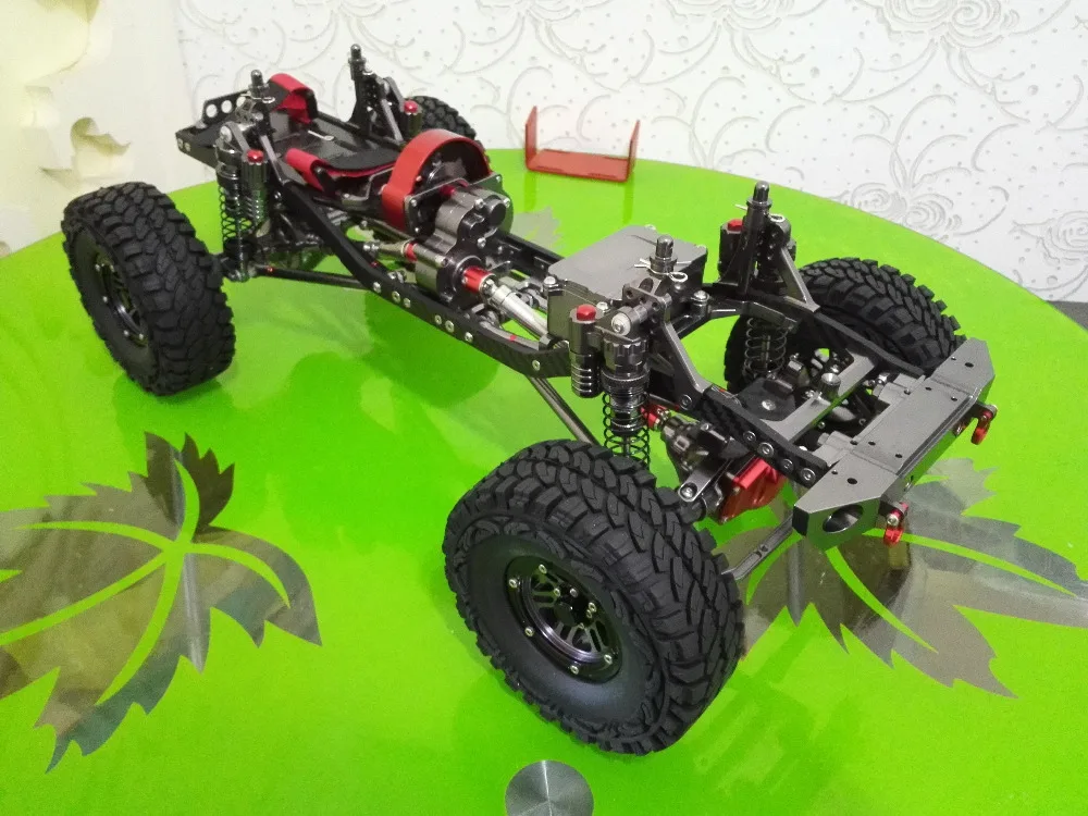 LNL 1/10 Scale 4WD Rock Crawler Aluminum Aolly Crawler Chassis Frame ...