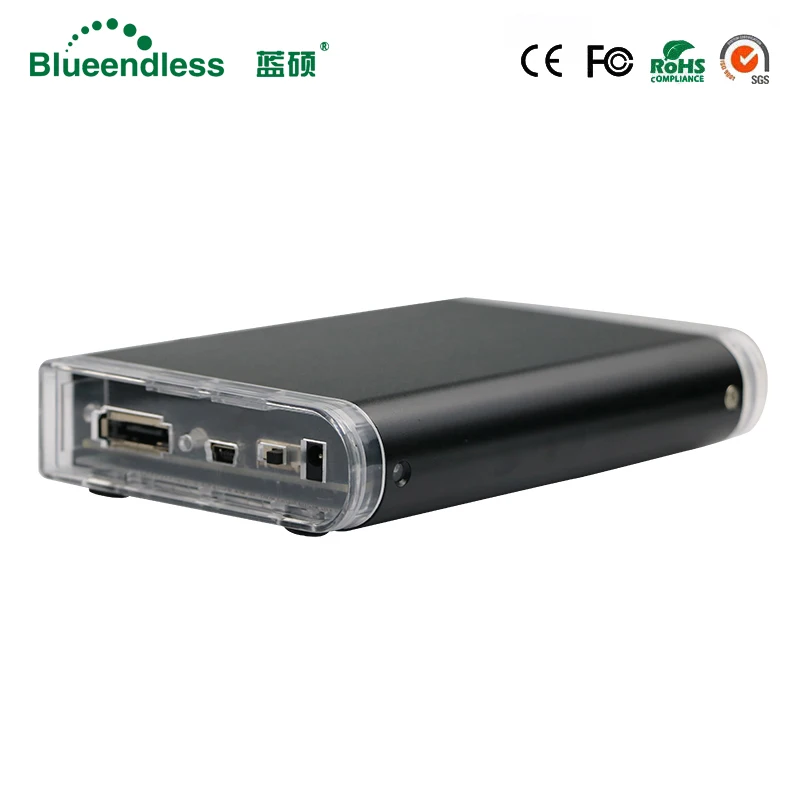 Aluminum Sata to Esata HDD/SSD Enclosure 2.5 " USB 2.0 HDD Hard Disk ...