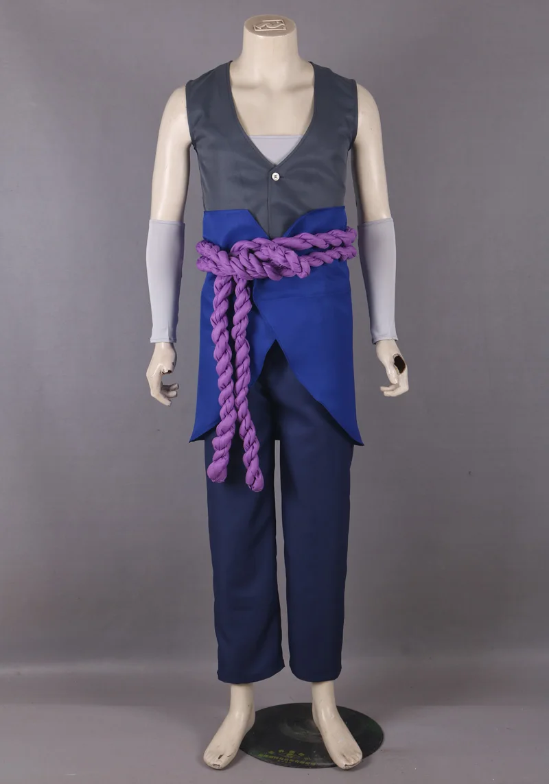 Anime Naruto Uchiha Sasuke Cosplay Costume - AllCosplay.com