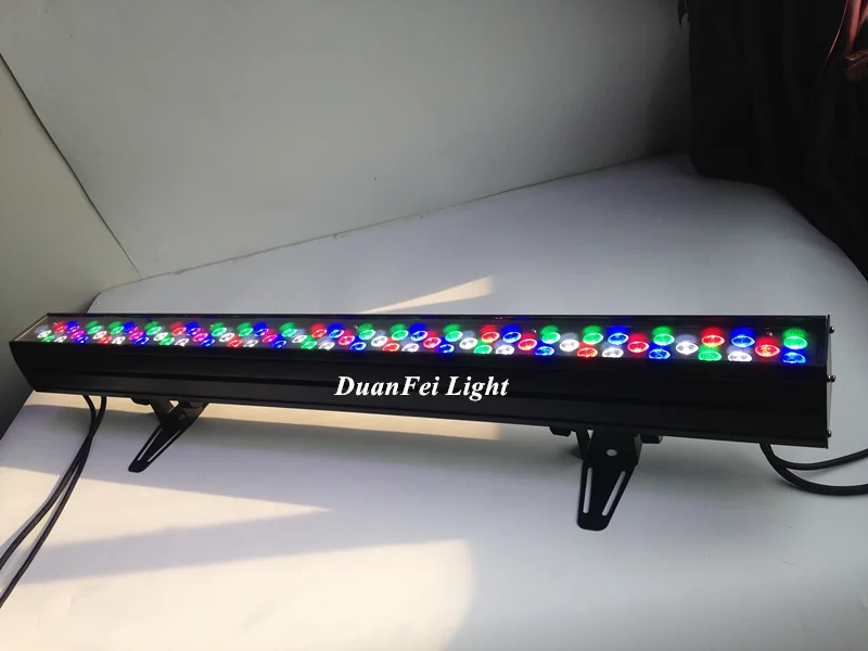 Barra de luz led rgbw dmx para interiores, 72x3W, 4 unidades|rgbw dmx ...