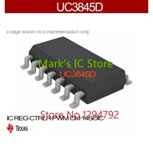 UC3845D ic reg ctrlr pwm 14 soic uc3845 3845 UC384 3845D UC38 3845D|pwm ...