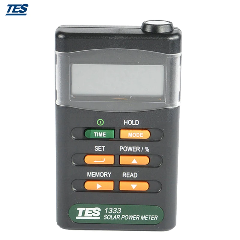 TES1333 Handheld Solar Power Meter Solar Energy Meter-in Solar Power ...