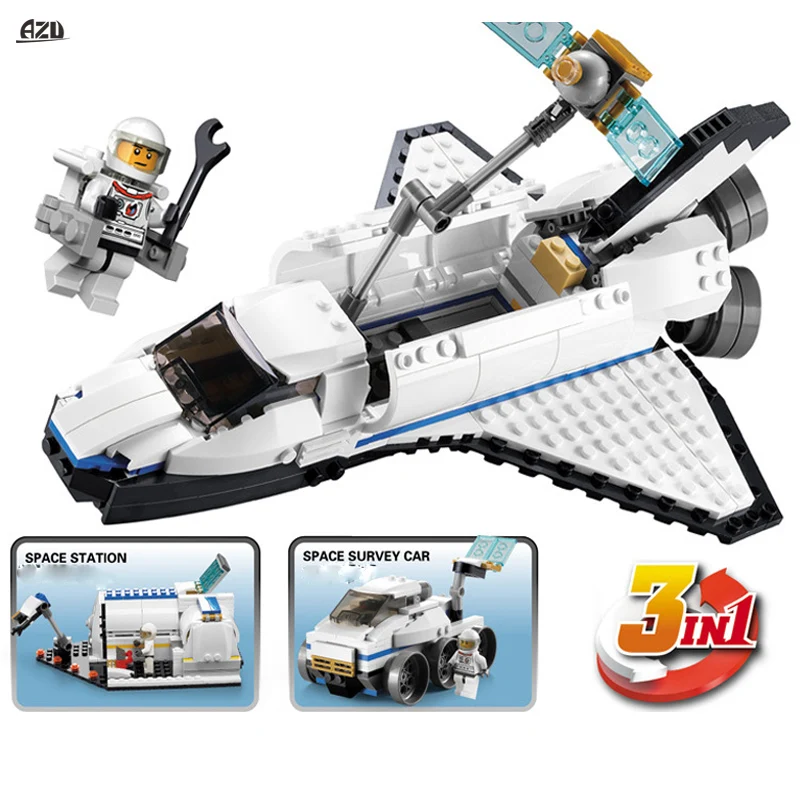 Three In One Series Space Shuttle Space Survey Car Workstation Assembly ...