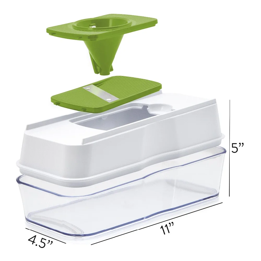 Fullstar 5 в 1 кухонные аксессуары мандолина слайсер спирализатор ...