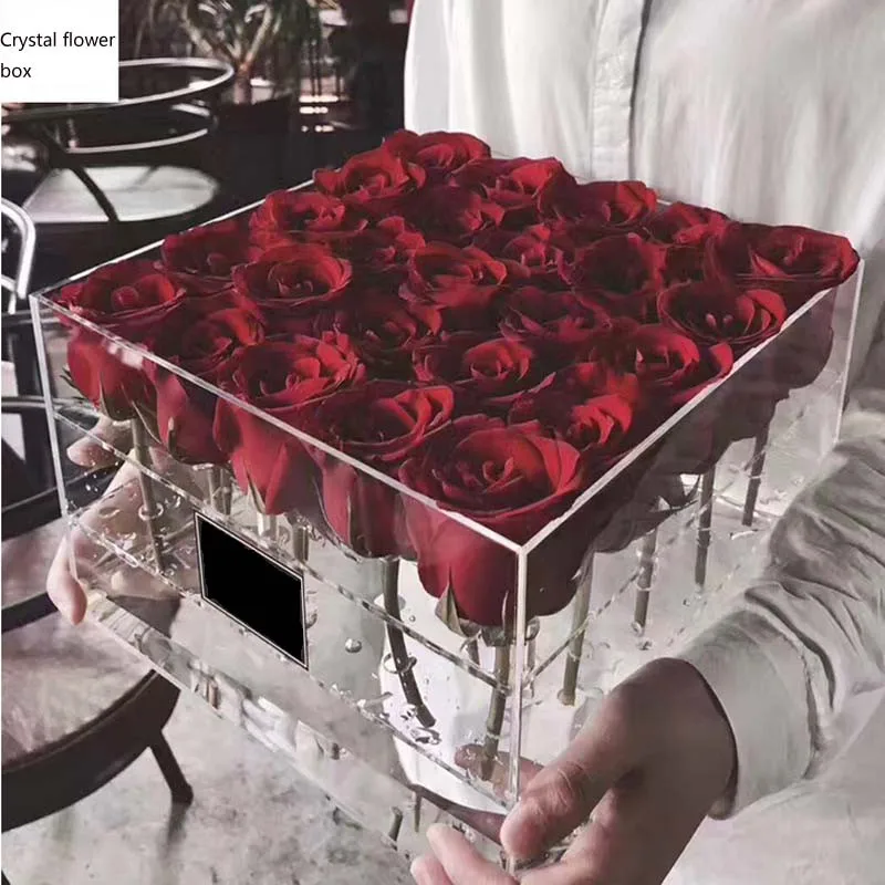 Flower-Box-For-Valentine-s-Day-Cosmetic-Transparent-Acrylic-Makeup ...