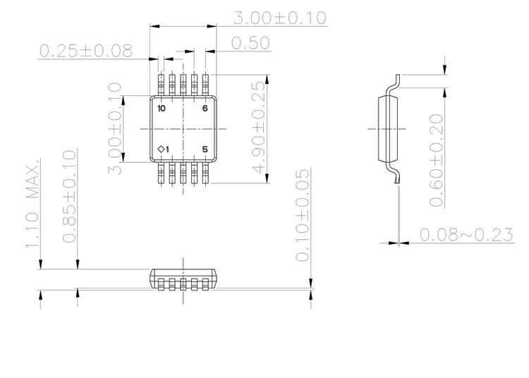 Msop10 ssop10 msop 10 ssop 10 dip10 프로그래머 테스트 소켓 피치 0.5mm ic 본체 폭 3.00mm 프로그래밍 zif 어댑터|커넥터 ...