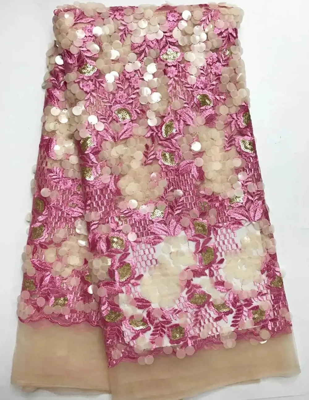 Latest Fashion African Lace Fabrics High Quality Sequin Lace Trim 2017 Latest Fashion African Lace Fabrics High Quality Sequin Lace Trim 2017