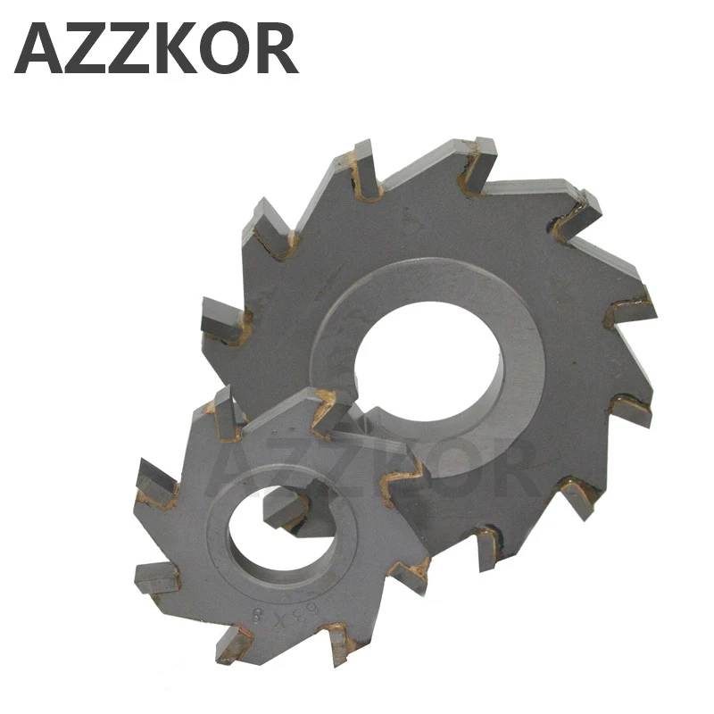 Three Sided Indexable Disc Saw Milling Cutter Alloy Coating Tungsten ...