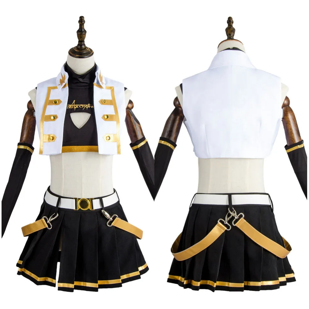 Fate/Apocrypha FA Costume Jeanne d'Arc Racing Suit Cosplay Black&White ...
