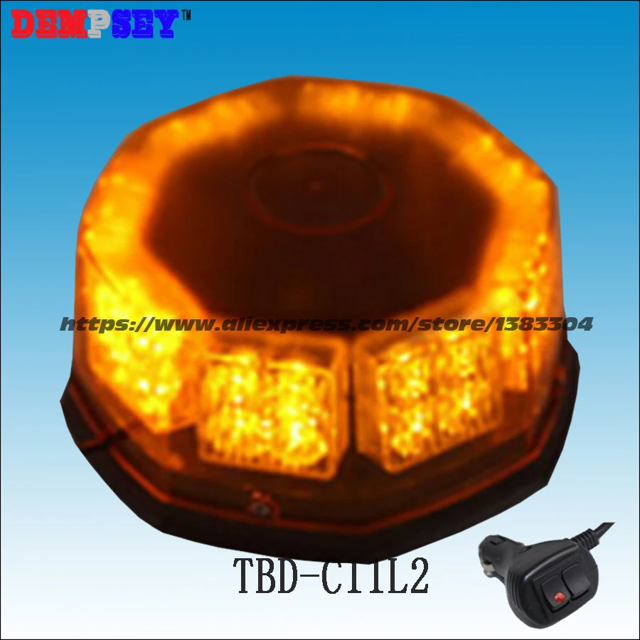TBD C11L2 Yellow LED Warning Rating Lamp/LED Strobe Flashing Light ...