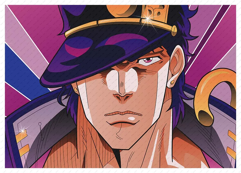 JoJo's Bizarre Adventure Jonathan Joestar Joseph Joestar Kujo Jotaro ...