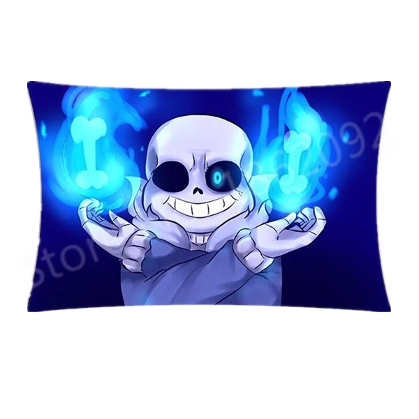 Anime Game Undertale Sans Pillowcase Undertale Skeleton Brother Pillow ...