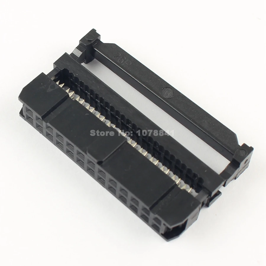 Conector hembra de 2,54mm, 2x13 Pines, 26 Pines, IDC FC, FC 26, 10 Uds ...